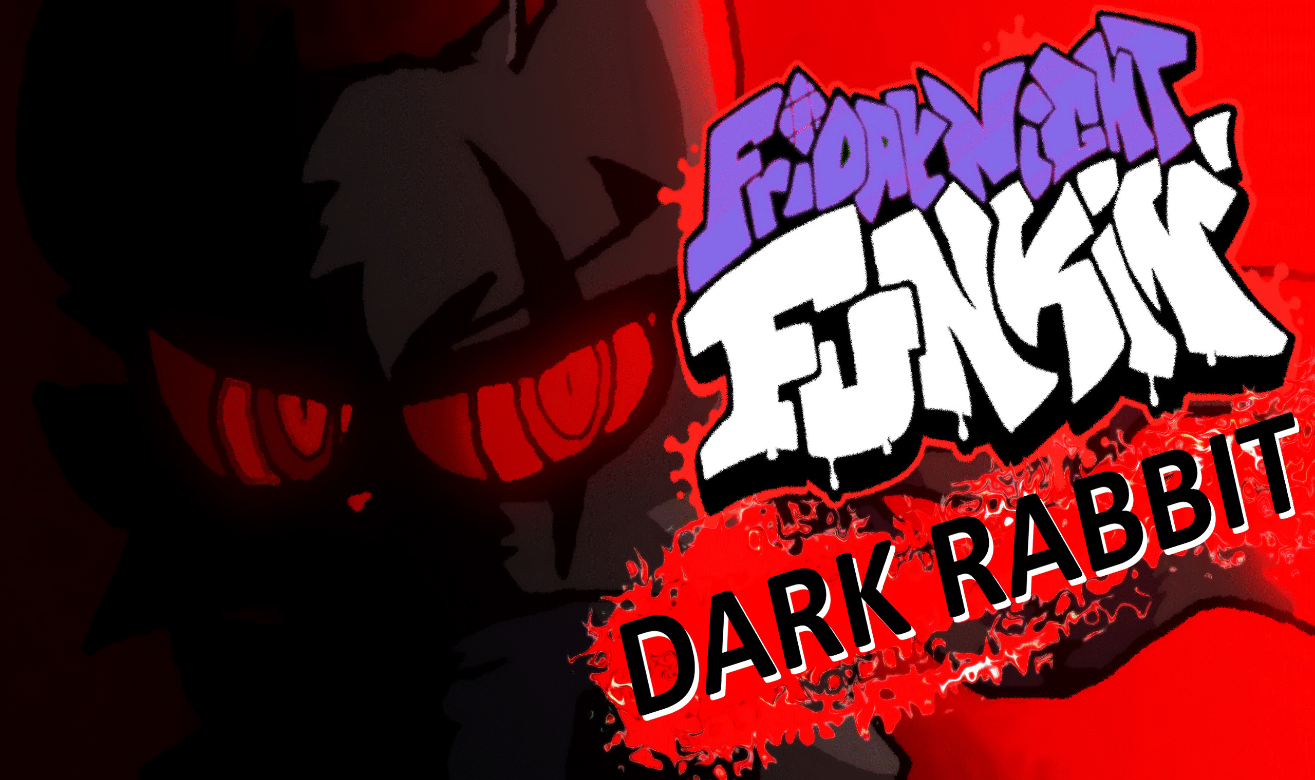FnF vs. Dark Rabbit (DEMO) Mod for Friday Night Funkin' | FNF Mods