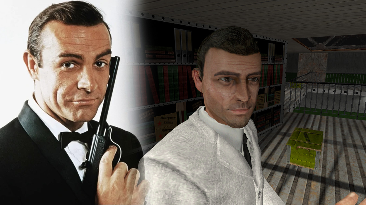 GE:S Sean Connery as Bond [Goldeneye: Source] [Mods]