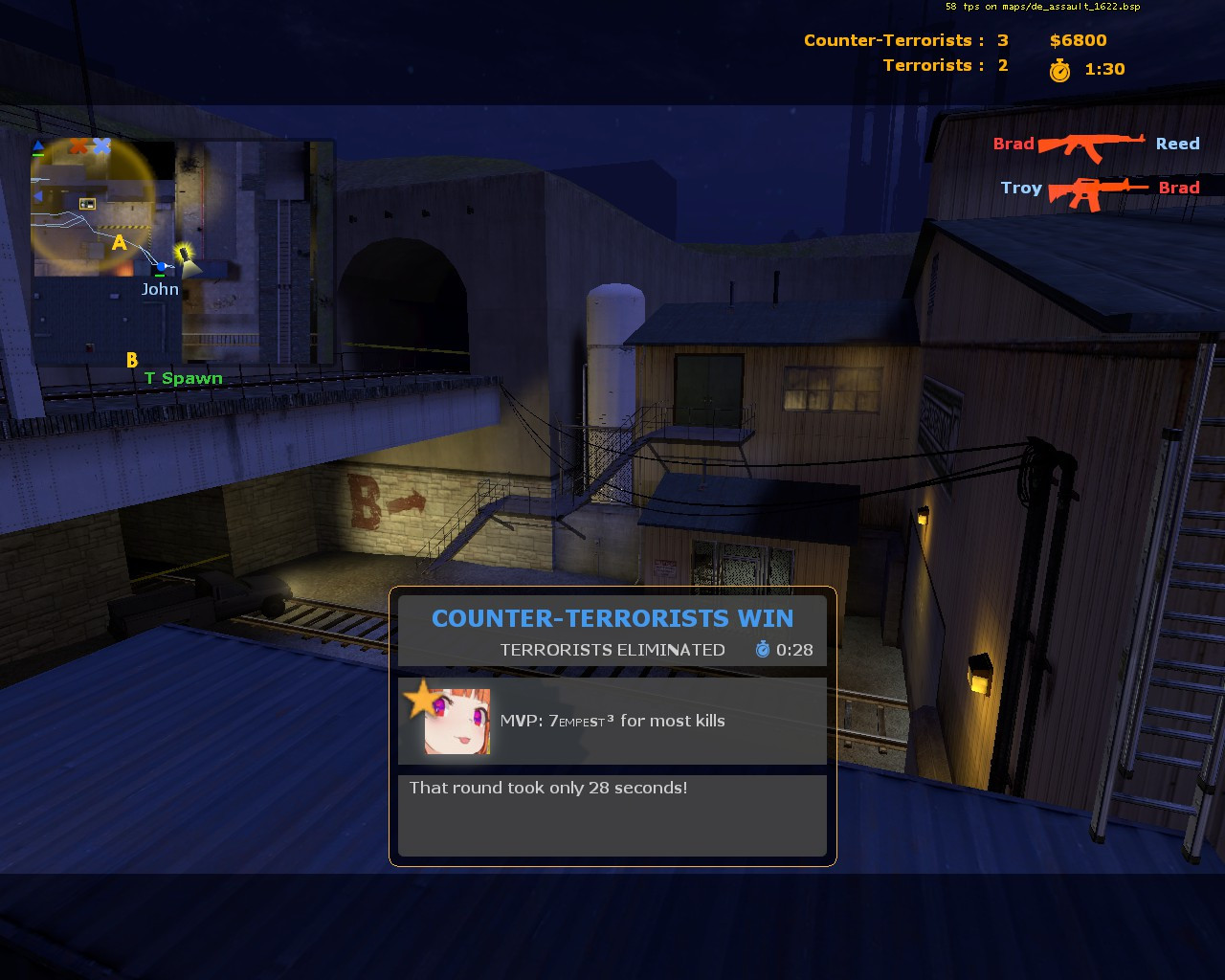 DE_ASSAULT_1622 Mod for Counter-Strike: Source | CS:S Mods