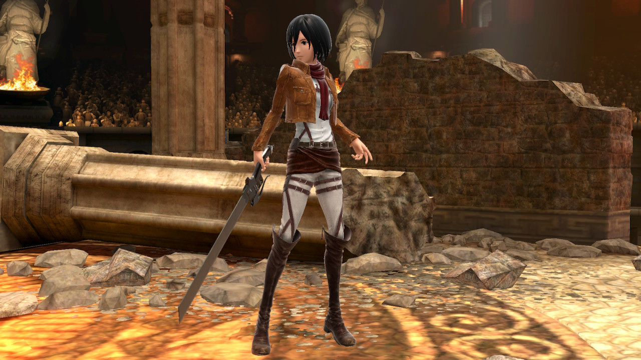 Mikasa Mod for Super Smash Bros. Ultimate | SSBU Mods