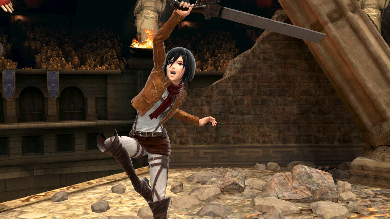 Mikasa Mod for Super Smash Bros. Ultimate | SSBU Mods