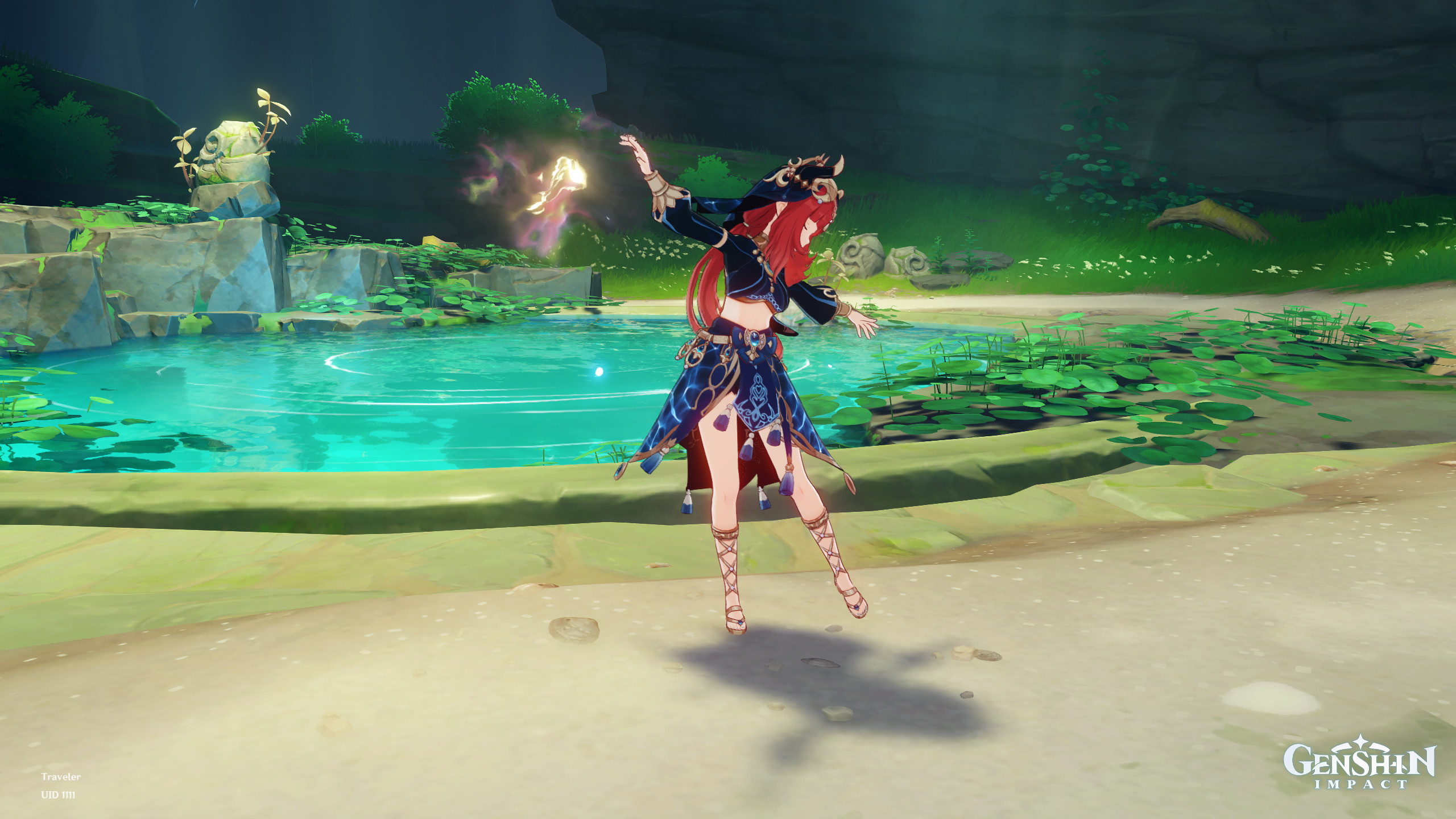 Deep Blue Nilou Mod for Genshin Impact | GI Mods