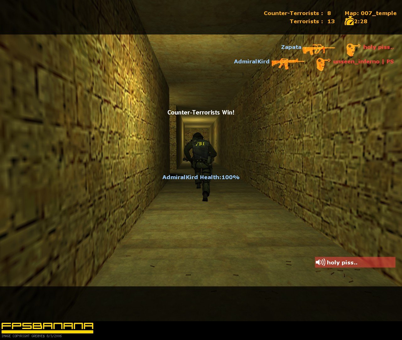 Urban FBI Mod for Counter-Strike: Source | CS:S Mods