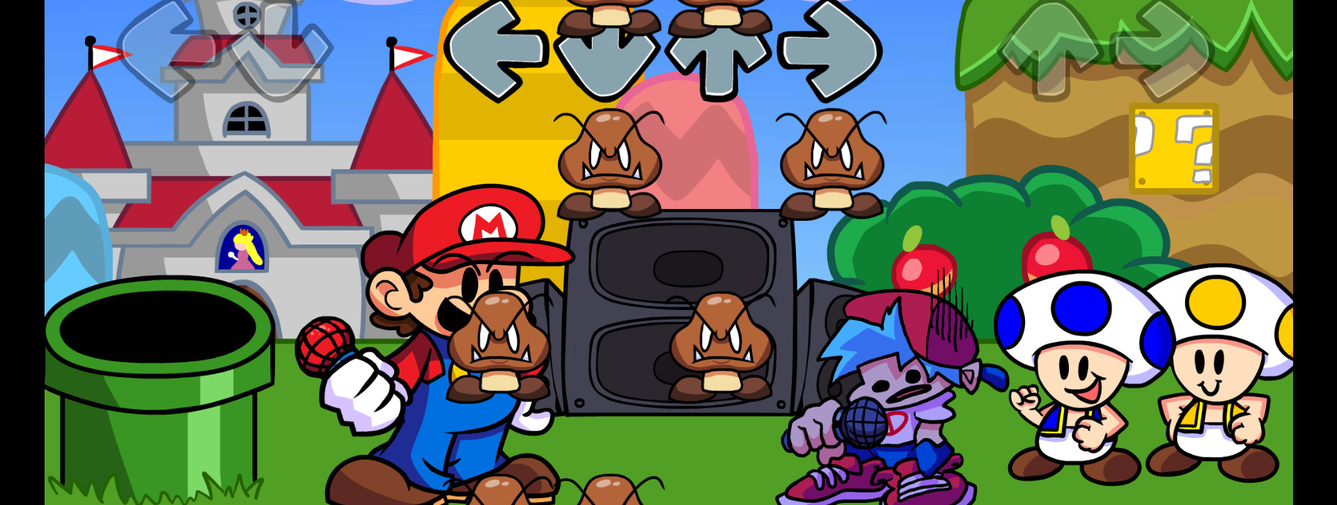 A very hard rechart of VS Mario [Friday Night Funkin'] [Mods]