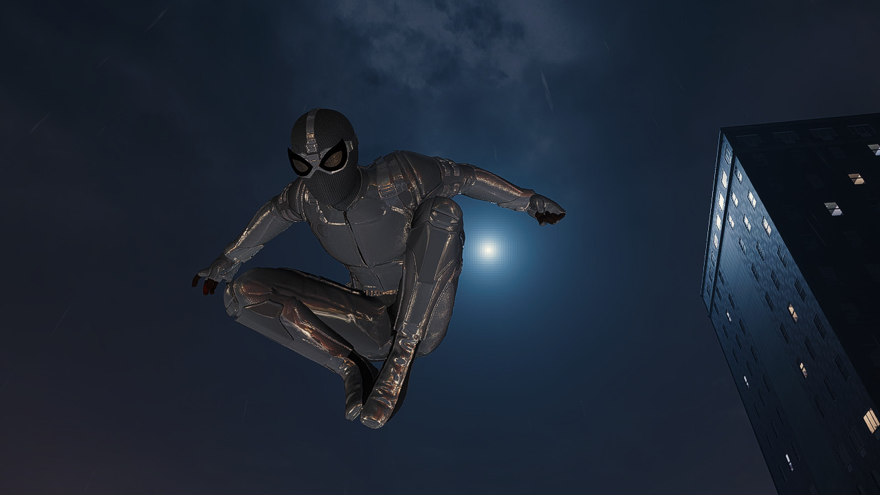 White MCU Stealth Suit Mod for Marvel's Spider-Man: Remastered (PC ...