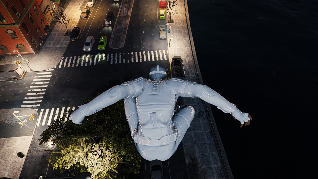 White MCU Stealth Suit Mod for Marvel's Spider-Man: Remastered (PC ...