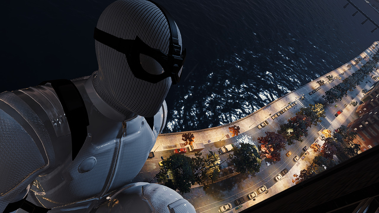 White MCU Stealth Suit Mod for Marvel's Spider-Man: Remastered (PC ...