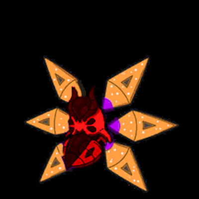 Shiny Red Moth [Pokemon Scarlet & Violet] [Mods]