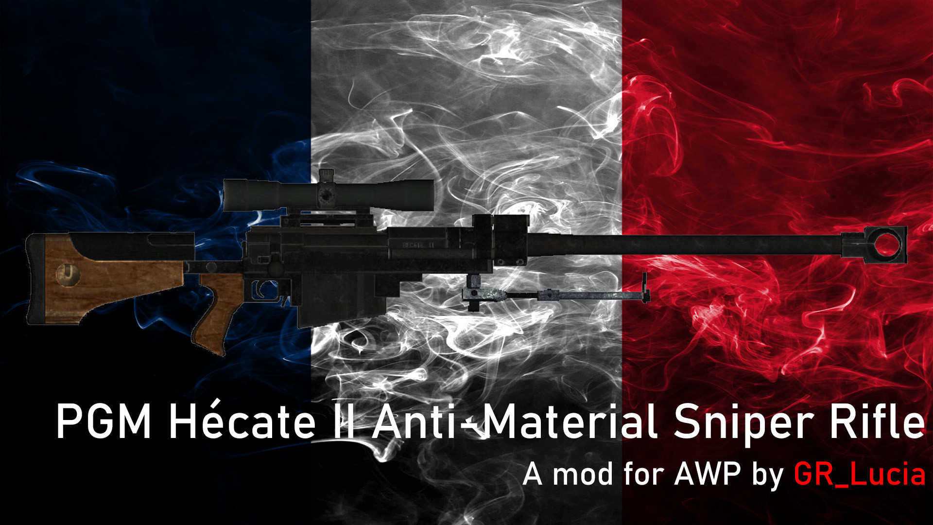 PGM Hécate II Anti-Material Sniper Rifle Mod for Counter-Strike 1.6 ...