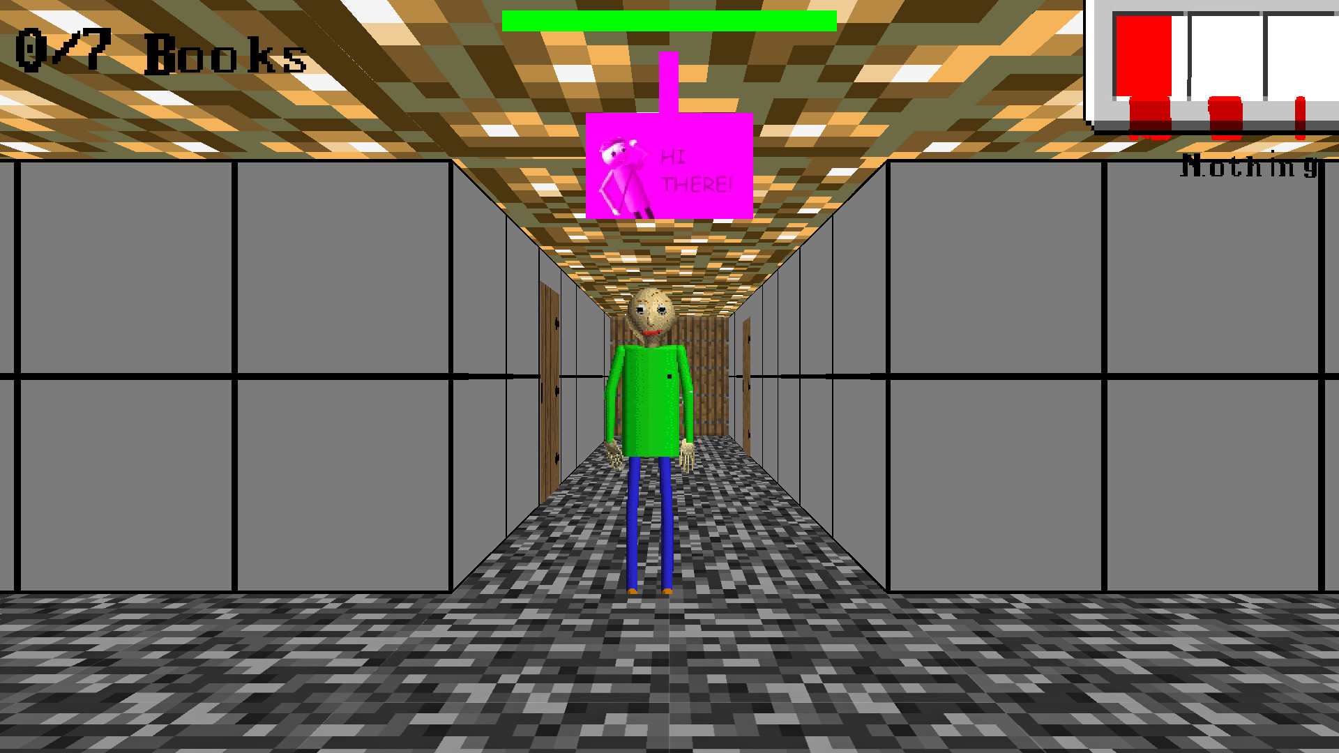 The Minecraft School Incident [Baldi's Basics] [Mods]