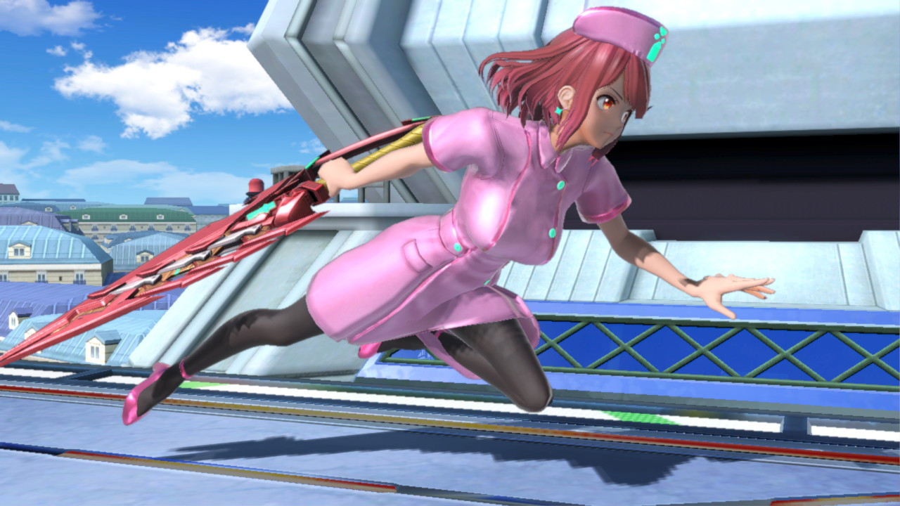 Pyra / Mythra (Nurse) Mod for Super Smash Bros. Ultimate | SSBU Mods