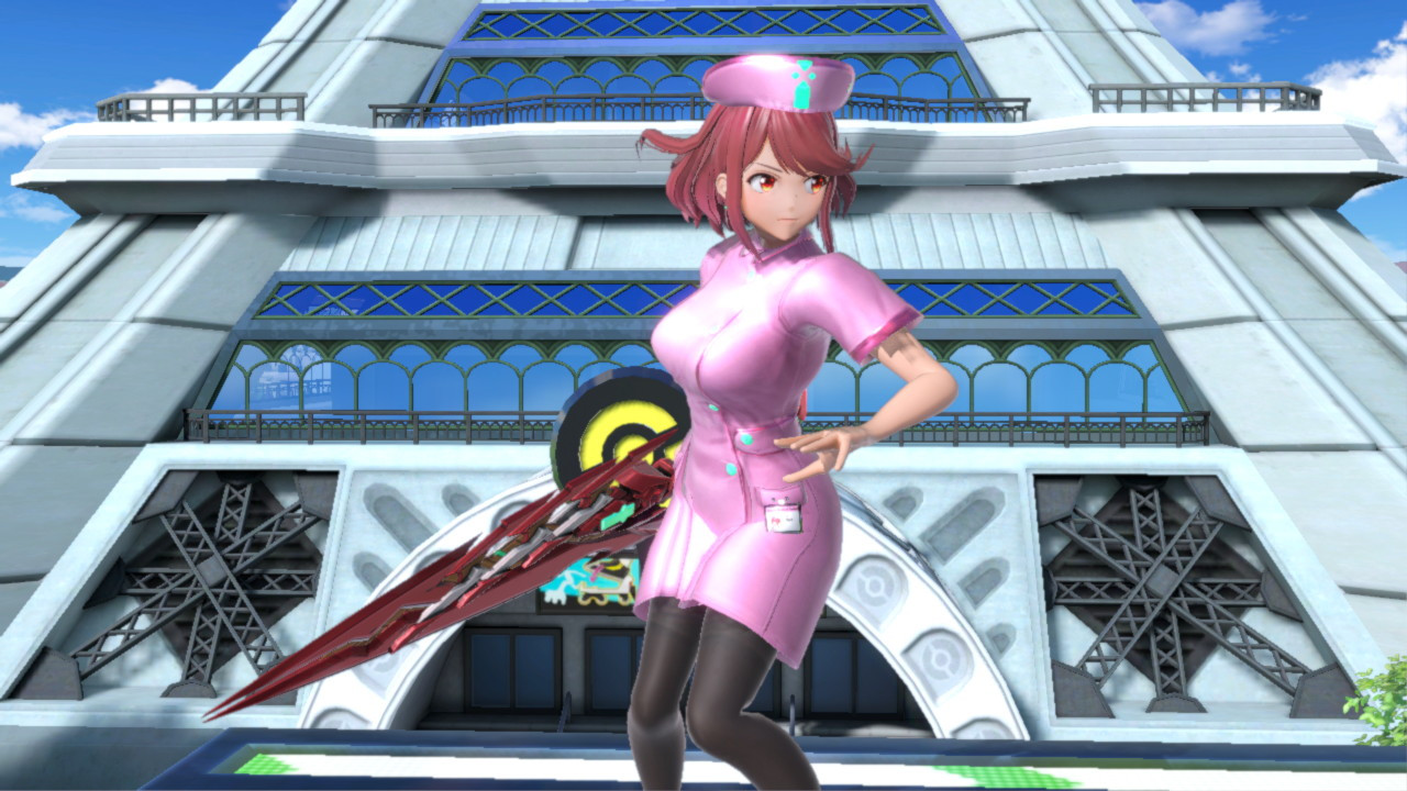 Pyra / Mythra (Nurse) Mod for Super Smash Bros. Ultimate | SSBU Mods