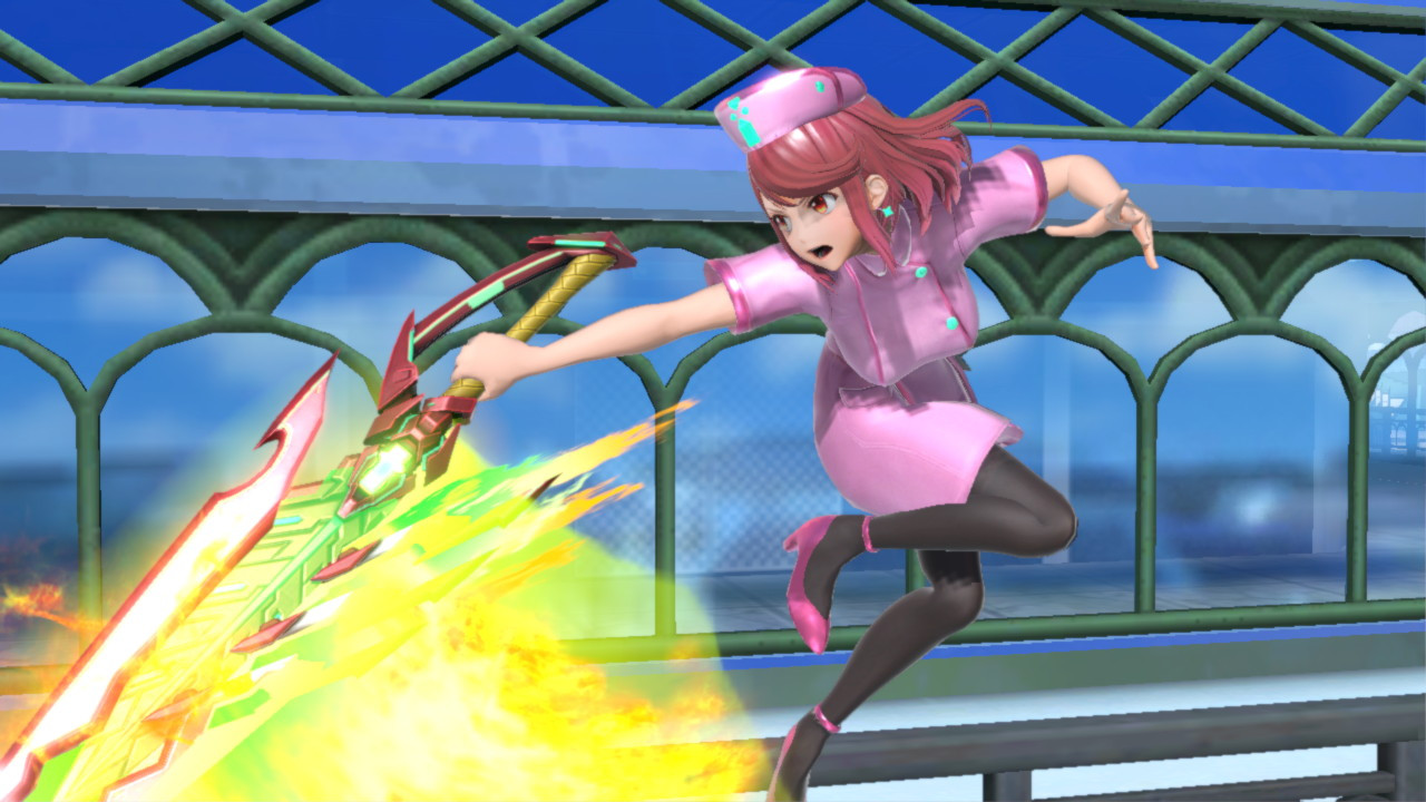 Pyra / Mythra (Nurse) Mod for Super Smash Bros. Ultimate | SSBU Mods