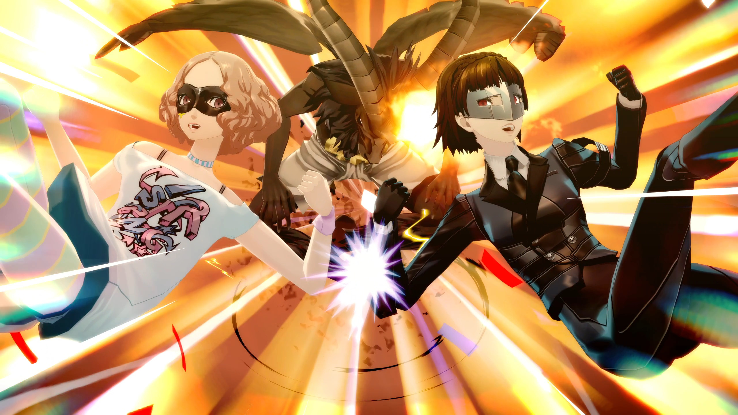Thief Masks on DLC Outfits Mod for Persona 5 Royal (PC) | P5R (PC) Mods