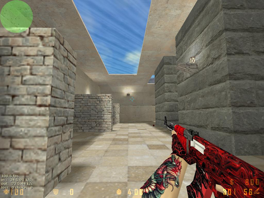 Ak-47 Red Fury Mod for Counter-Strike 1.6 | CS1.6 Mods