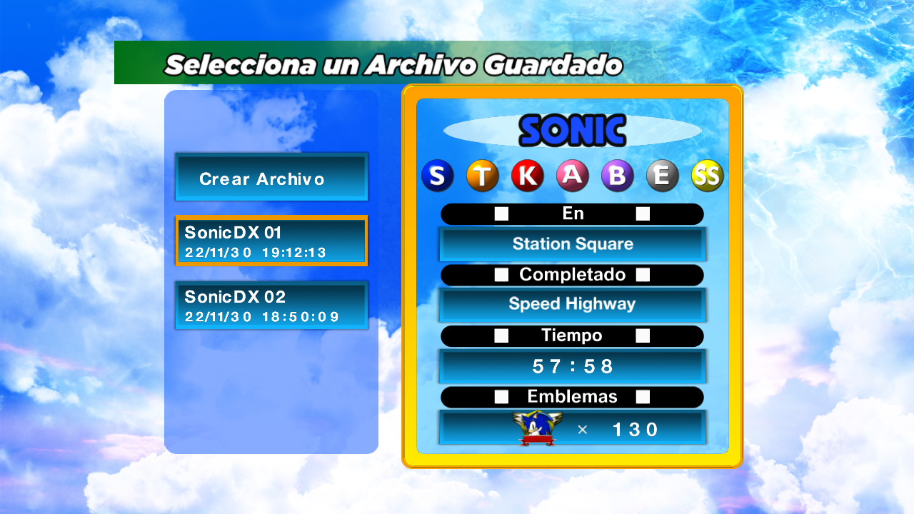 SA1 - Mod Latino [Sonic Adventure DX] [Mods]