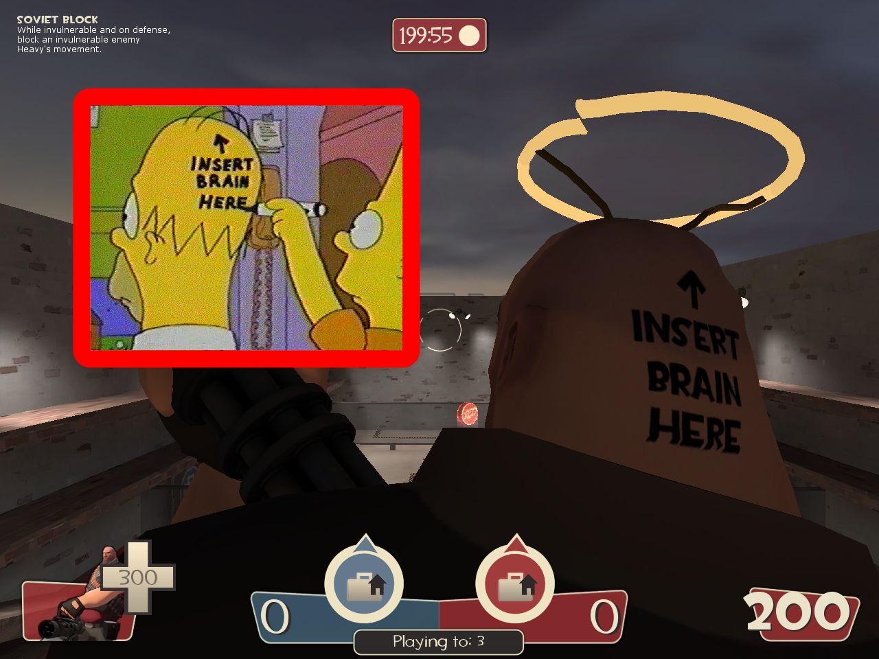 Homer Simpson's Insert Brain Here Tatoo Mod for Team Fortress 2 | TF2 Mods