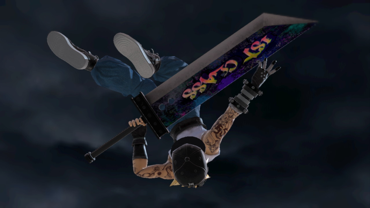 Gangsta Cloud [Super Smash Bros. Ultimate] [Mods]