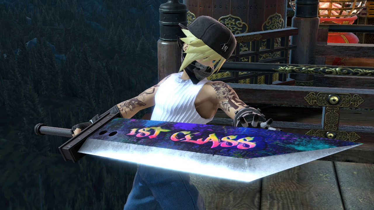Gangsta Cloud [Super Smash Bros. Ultimate] [Mods]