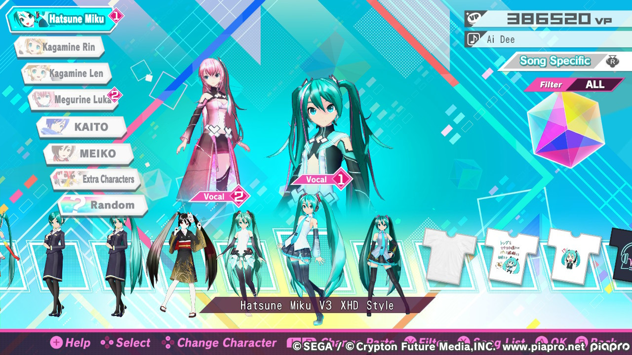 XHD Module Pack Switch [Hatsune Miku: Project Diva Mega39/Mega Mix] [Mods]