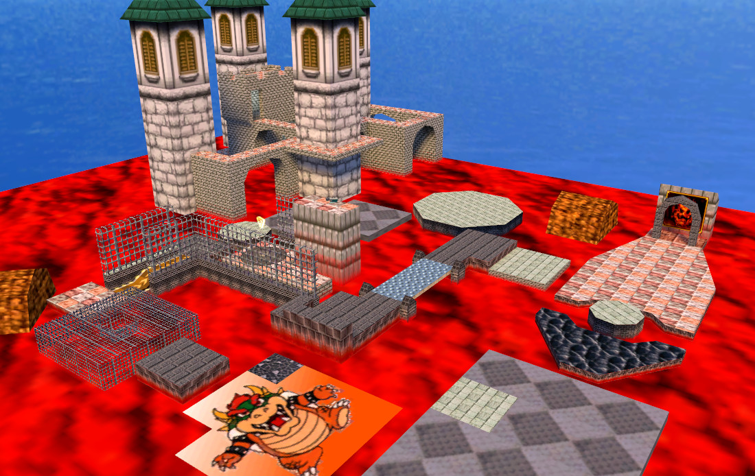 Mario 64 textures for source Mod for Source Engine | Source Mods