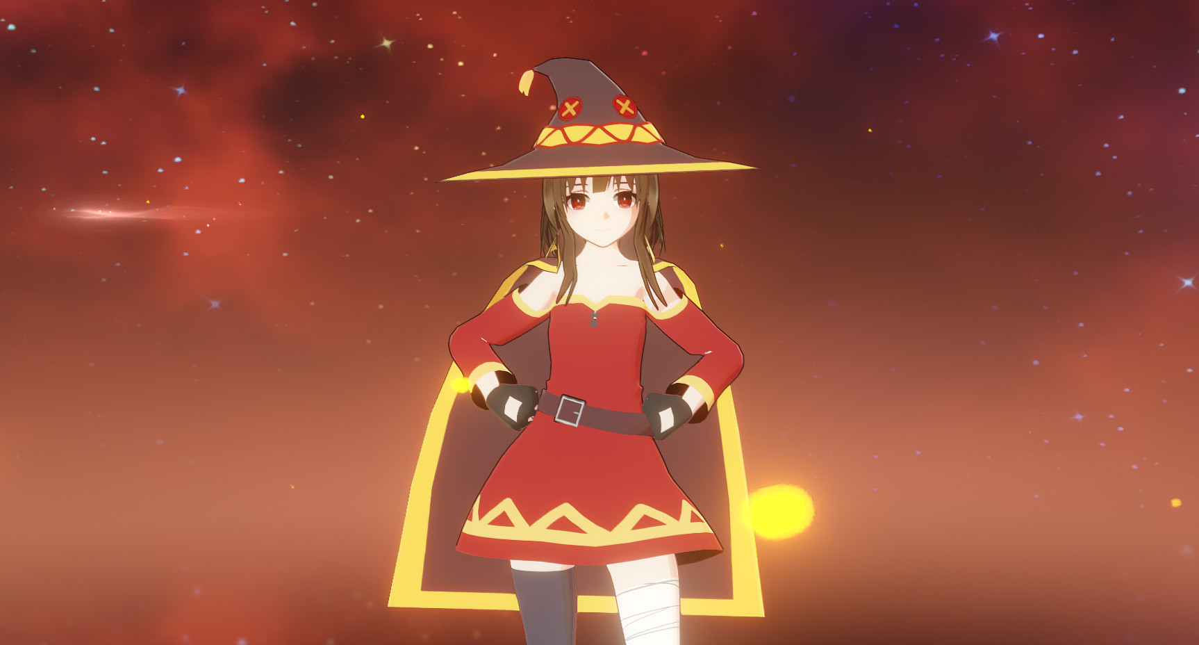 Megumin (Konosuba) + Staff Mod for Genshin Impact | GI Mods
