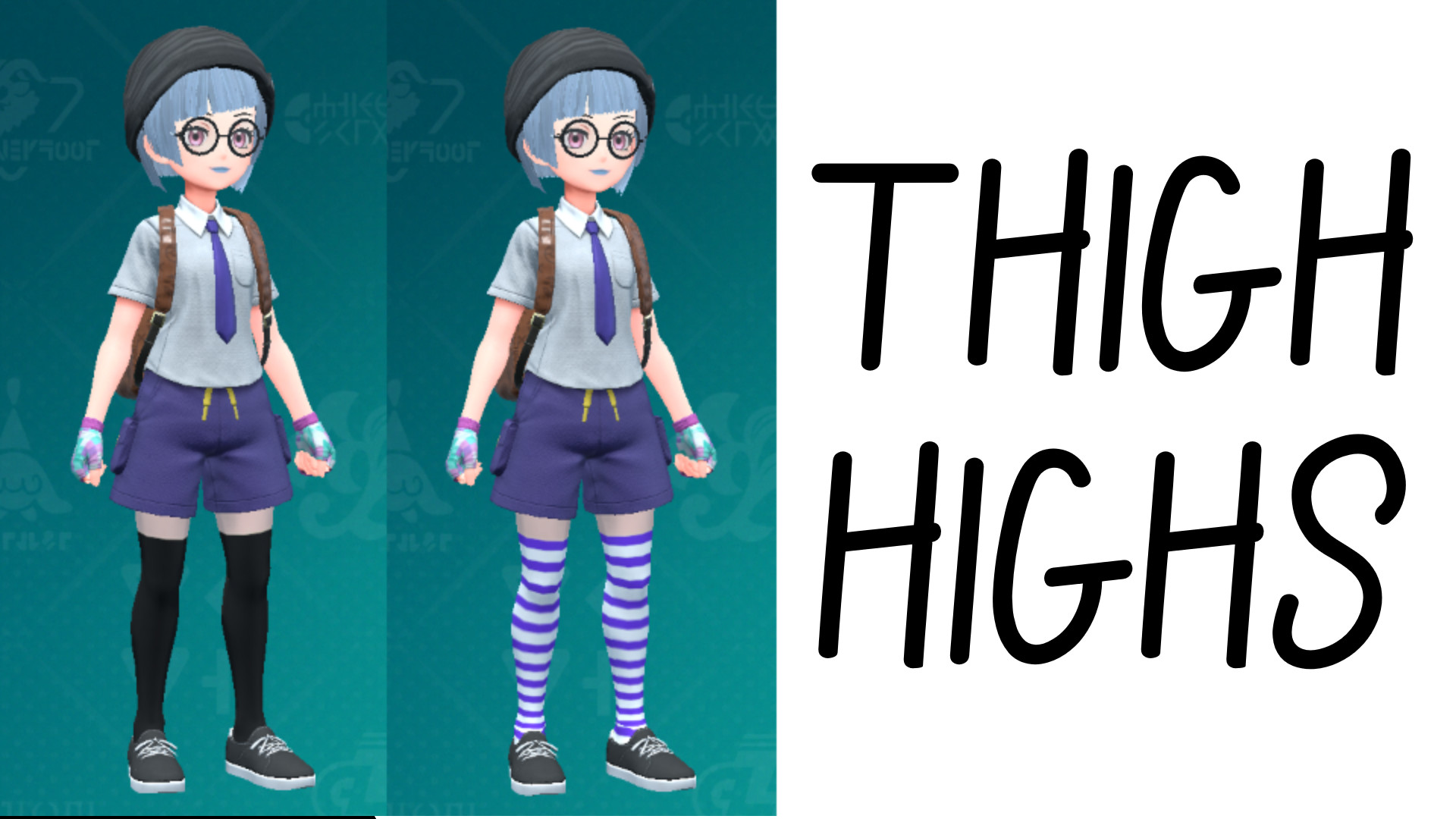 Thigh Highs Mod for Pokemon Scarlet & Violet | PKMN SV Mods