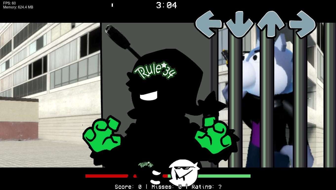 T823 VS R34/ACTUALIZACION Mod for Friday Night Funkin' | FNF Mods