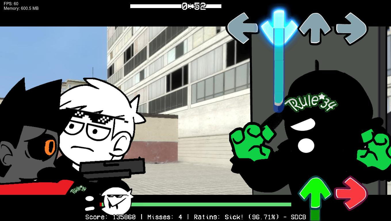 T823 VS R34/ACTUALIZACION Mod for Friday Night Funkin' | FNF Mods