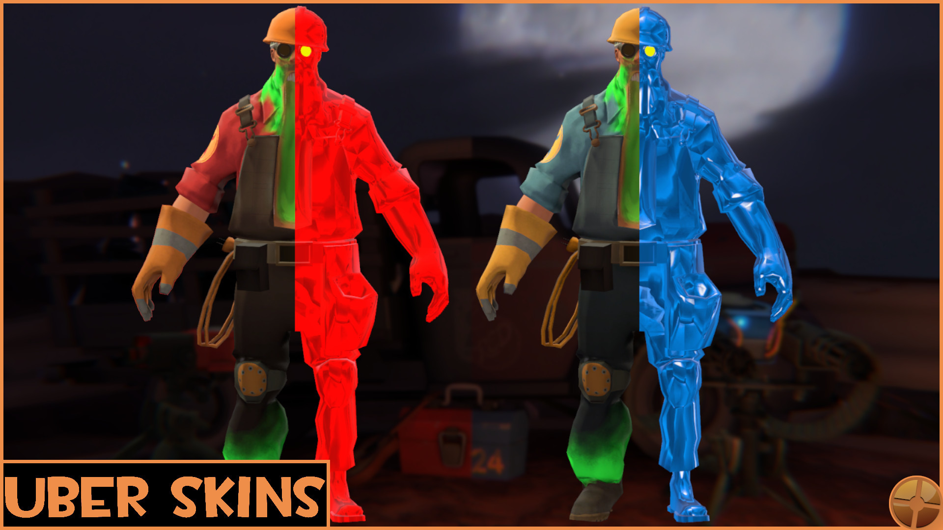 Toxic Engineer Model Mod for Team Fortress 2 | TF2 Mods