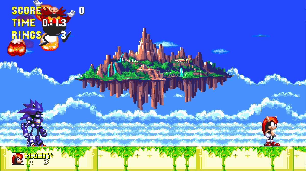 Sonic CD Eggman Falling Animation for SSZ Mod for Sonic 3 A.I.R ...