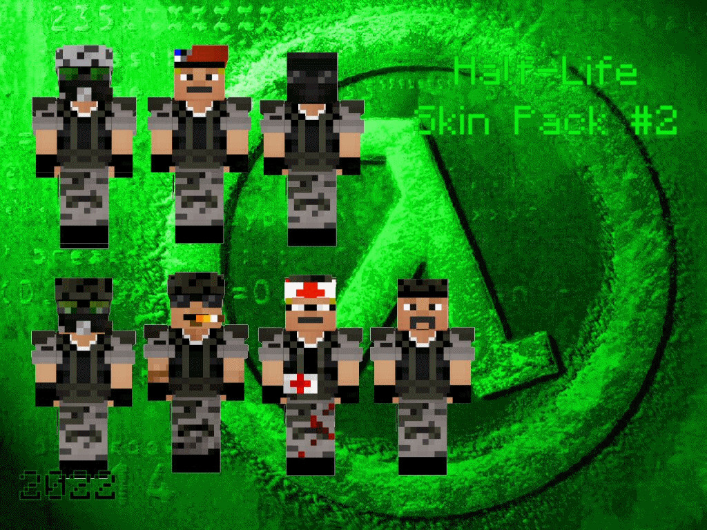 [1.8]+ Half-Life 1 Skin Packs [Minecraft: Java Edition] [Mods]