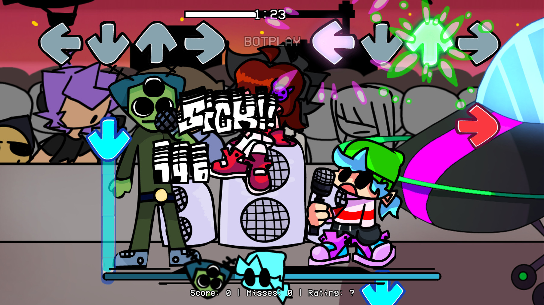 Saturday Night Invadin' [Friday Night Funkin'] [Mods]