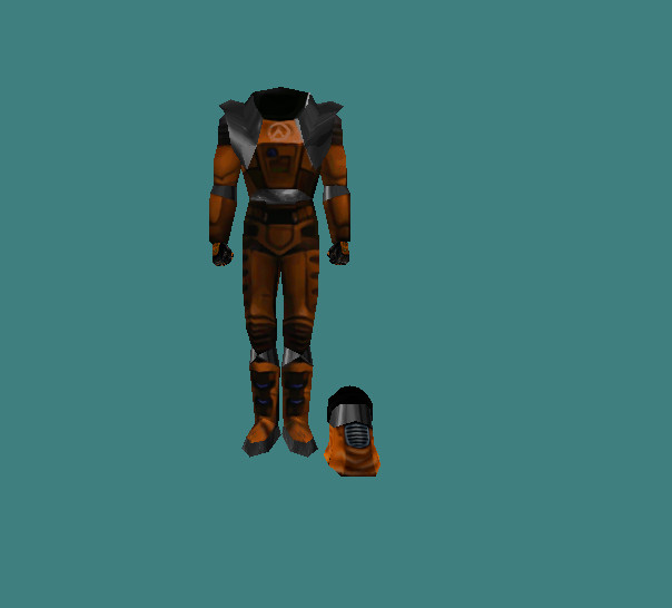 gmornin hev suit with Daymare-TR's hev mask [Half-Life] [Mods]