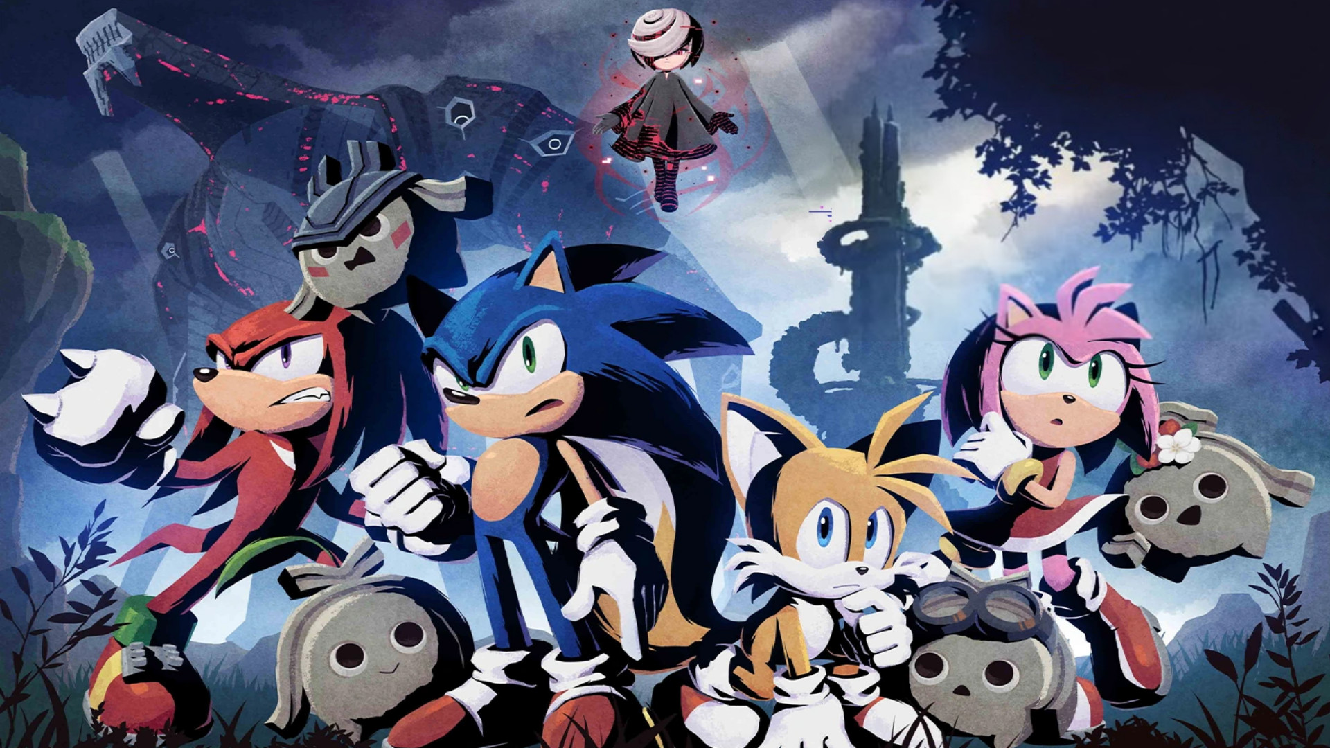 Team Sonic Main Menu Art Mod for Sonic Frontiers | Frontiers Mods