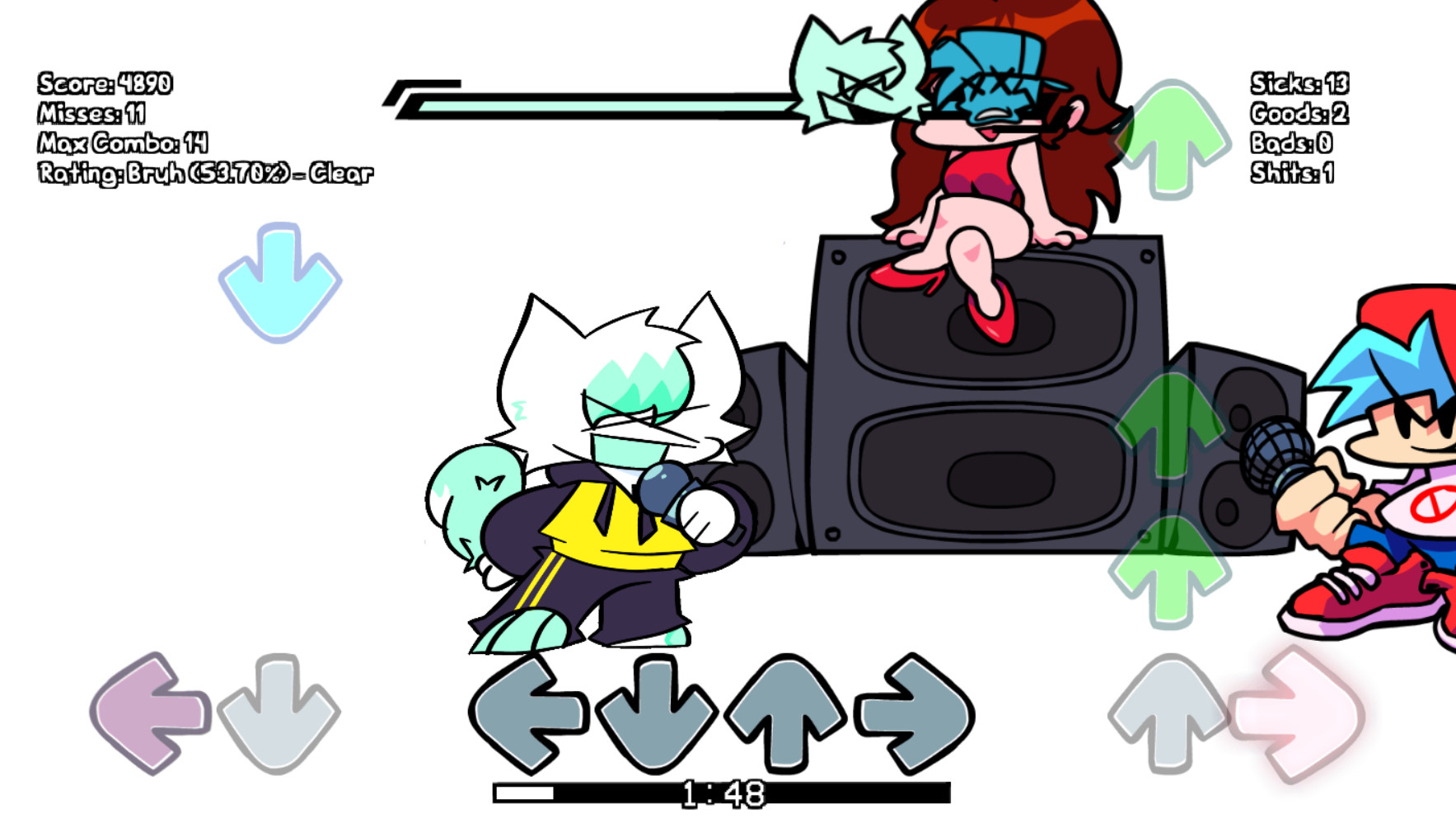 VS. Mint! Mod for Friday Night Funkin' | FNF Mods