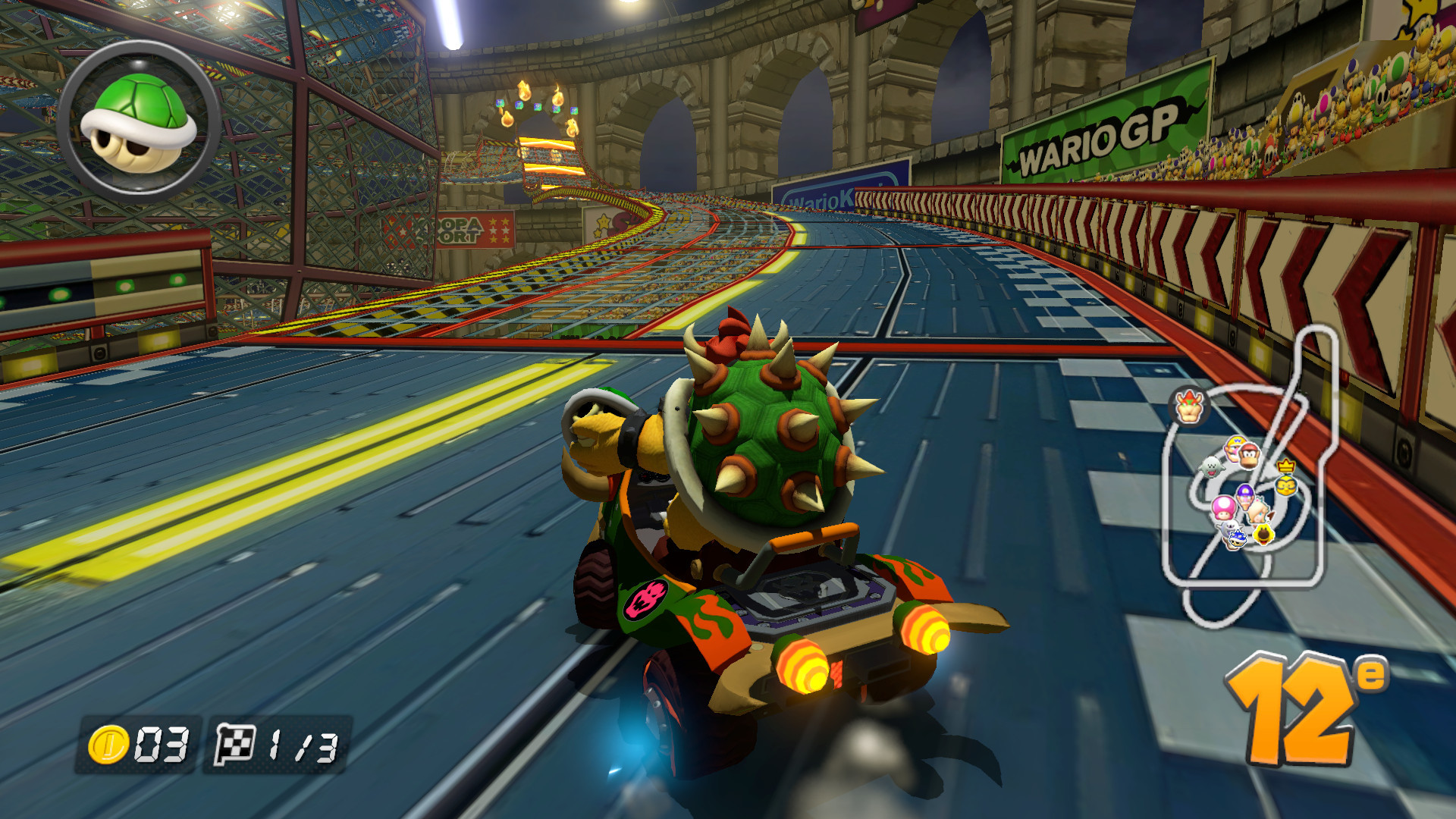 GCN Wario Colosseum [Mario Kart 8 Deluxe] [Mods]