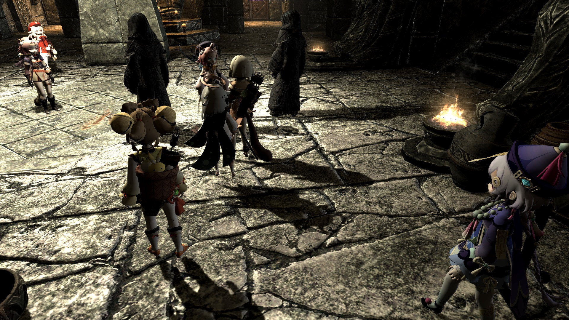 Cute Forces (Genshin Impact Mod) Mod for The Elder Scrolls V: Skyrim ...
