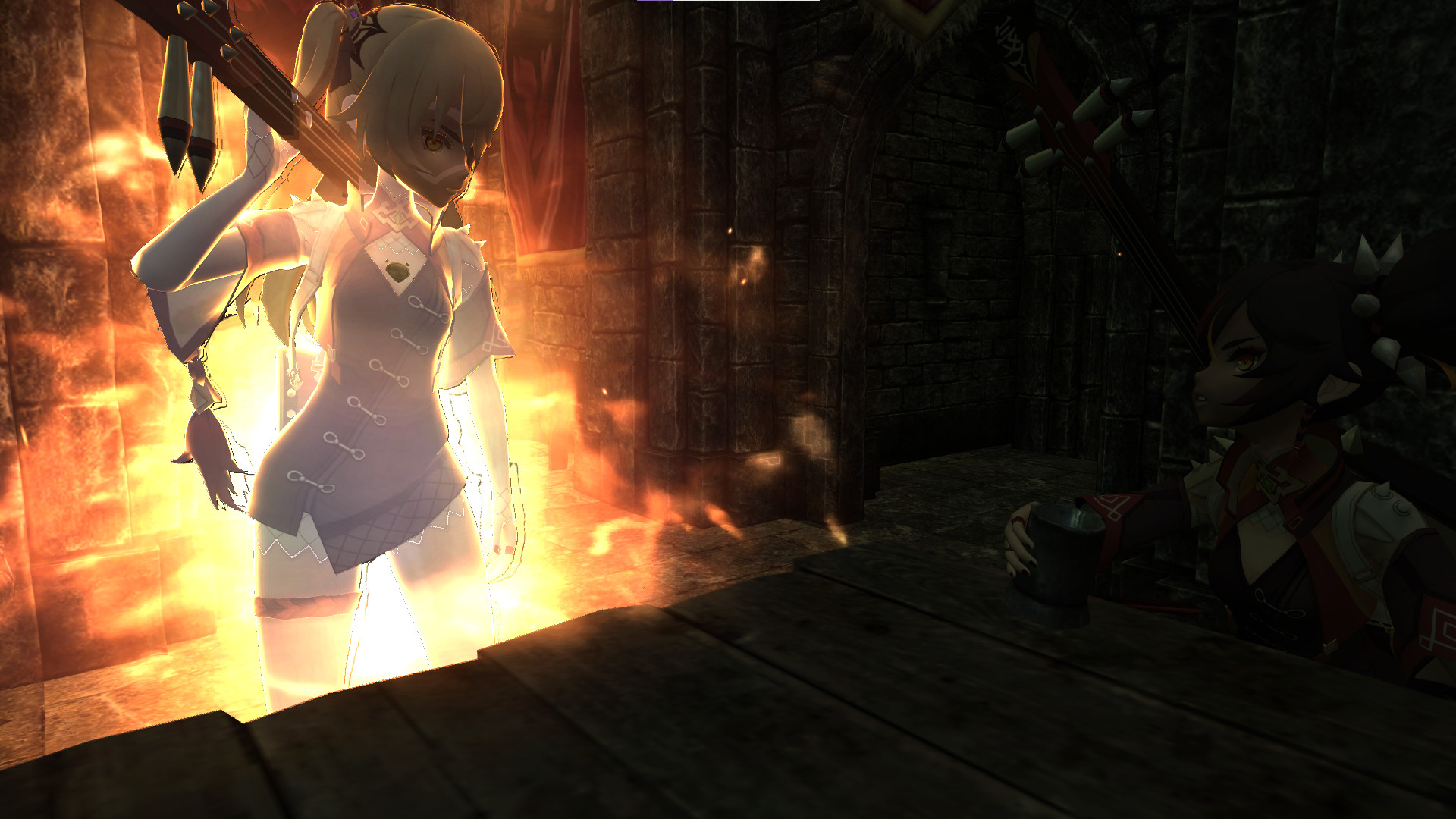 Cute Forces (Genshin Impact Mod) Mod for The Elder Scrolls V: Skyrim ...