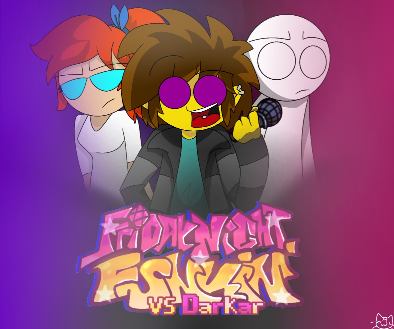 FNF-vs darkar full week (demo 2) Mod for Friday Night Funkin' | FNF Mods