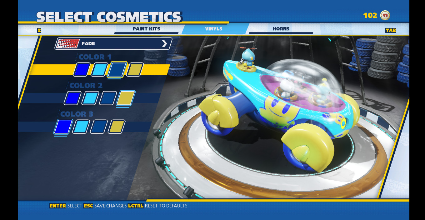 CHAYaaW0! [Team Sonic Racing] [Mods]