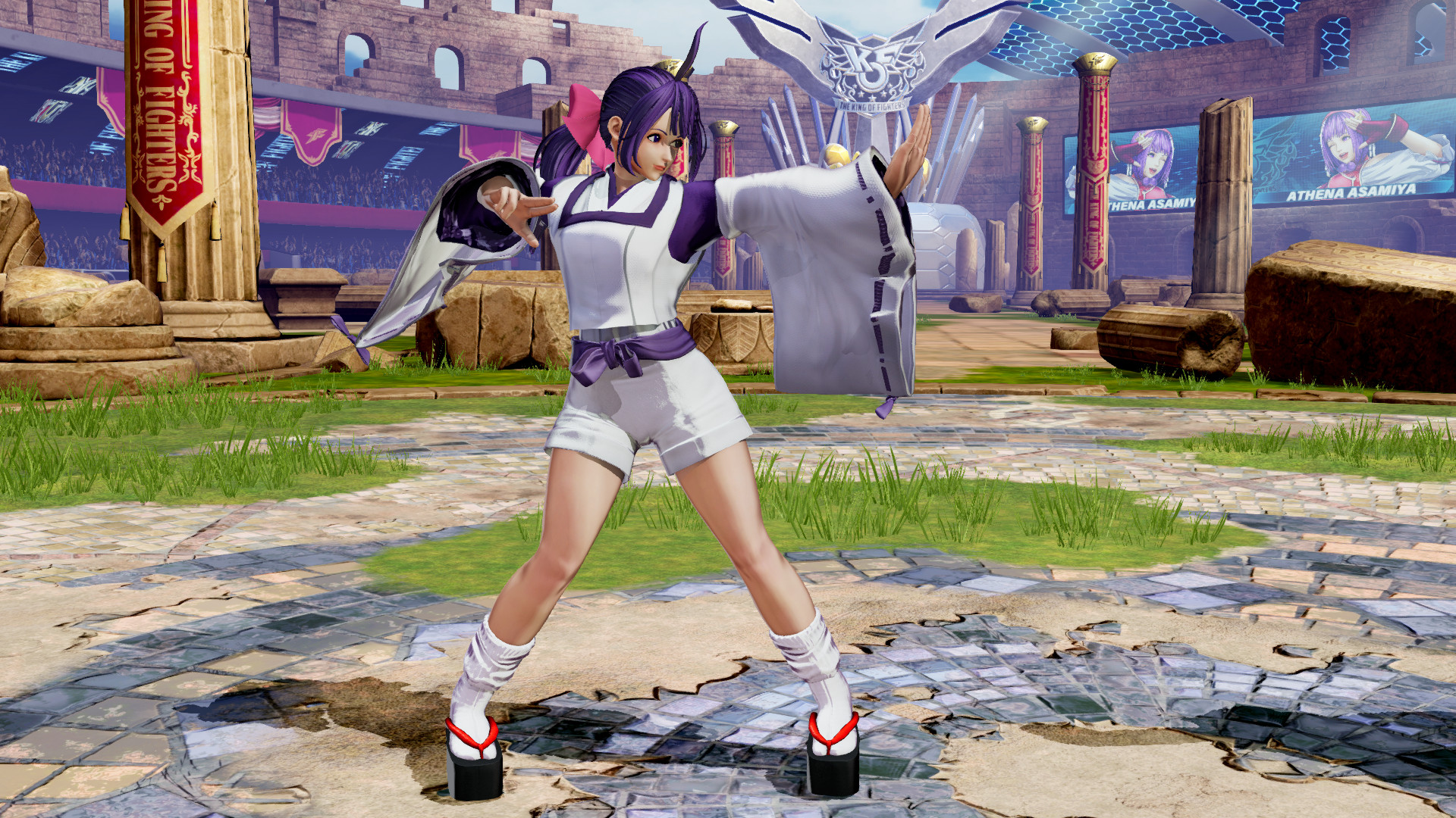 Athena as Akari (Last Blade) Mod for The King of Fighters XV | KoFXV Mods