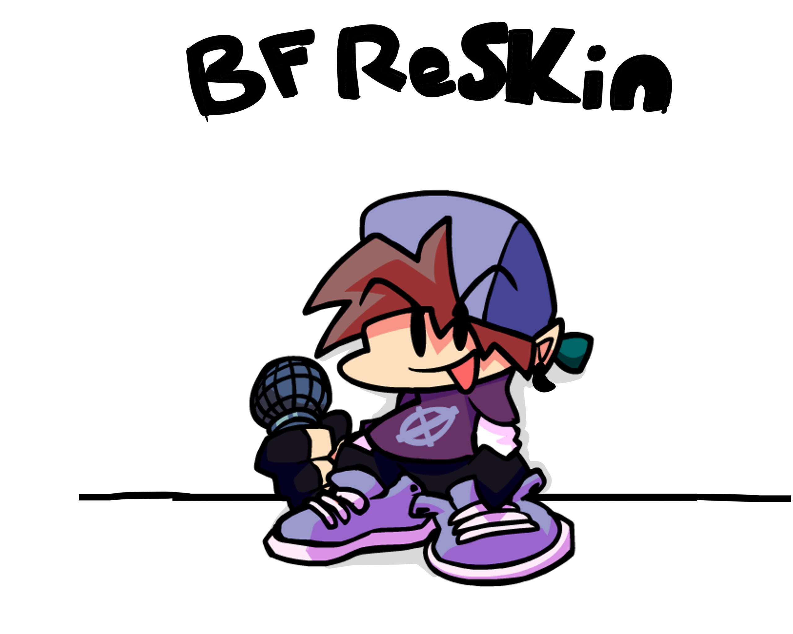 Boyfriend ReSkin! [Friday Night Funkin'] [Mods]