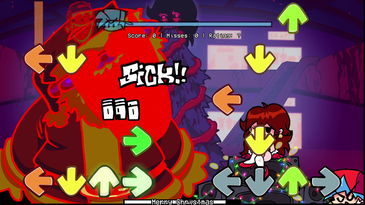 Santa's Shocking Secret (Vs EVIL Mall Santa) [Friday Night Funkin'] [Mods]