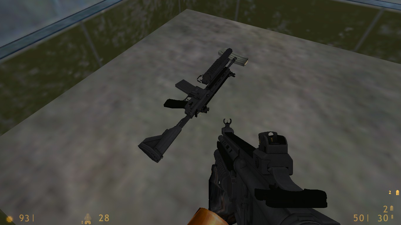 HK416 (Stalker Anomaly) Mod for Half-Life | HL Mods