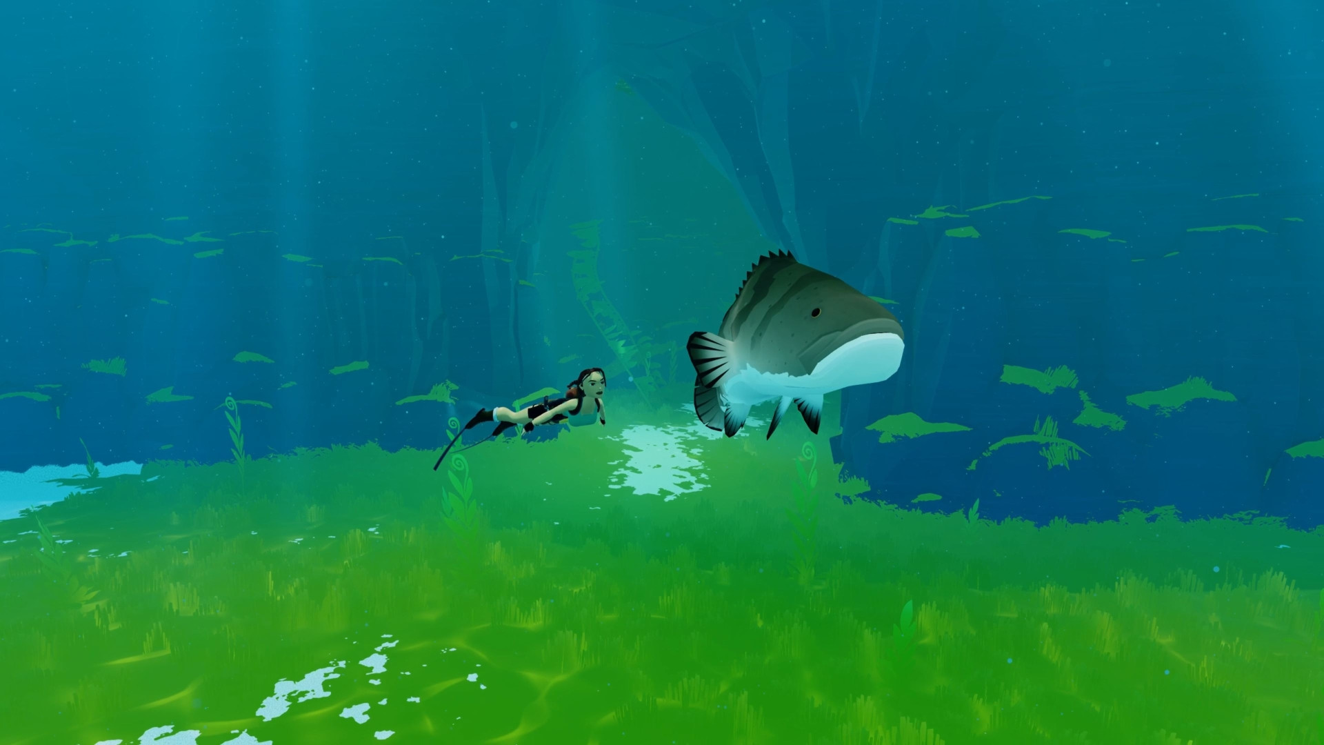 Abzu Lara Croft Classic Mod [ABZÛ] [Mods]