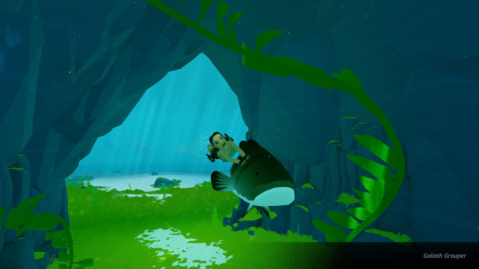 Abzu Lara Croft Classic Mod [ABZÛ] [Mods]