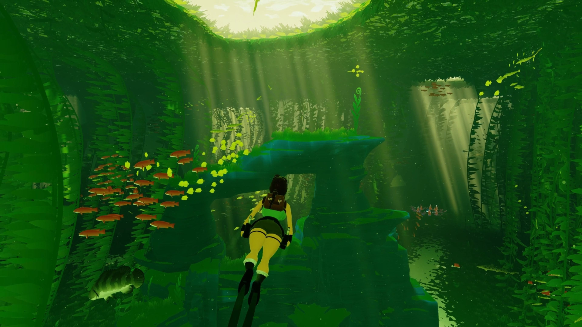 Abzu Lara Croft Classic Mod [ABZÛ] [Mods]