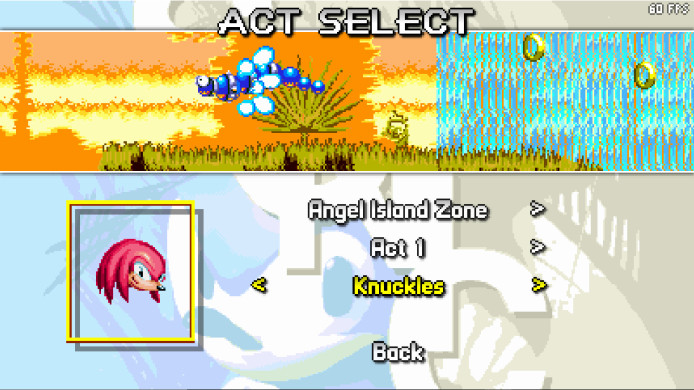 Mania style act select sprites! Mod for Sonic 3 A.I.R. | S3AIR Mods