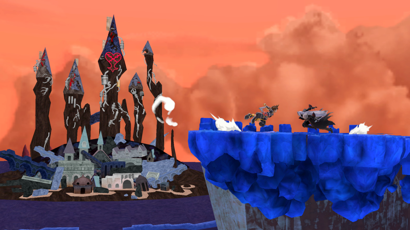 The Dark Depths Stage Mod from Kingdom Hearts 2 Mod for Super Smash Bros. Ultimate | SSBU Mods